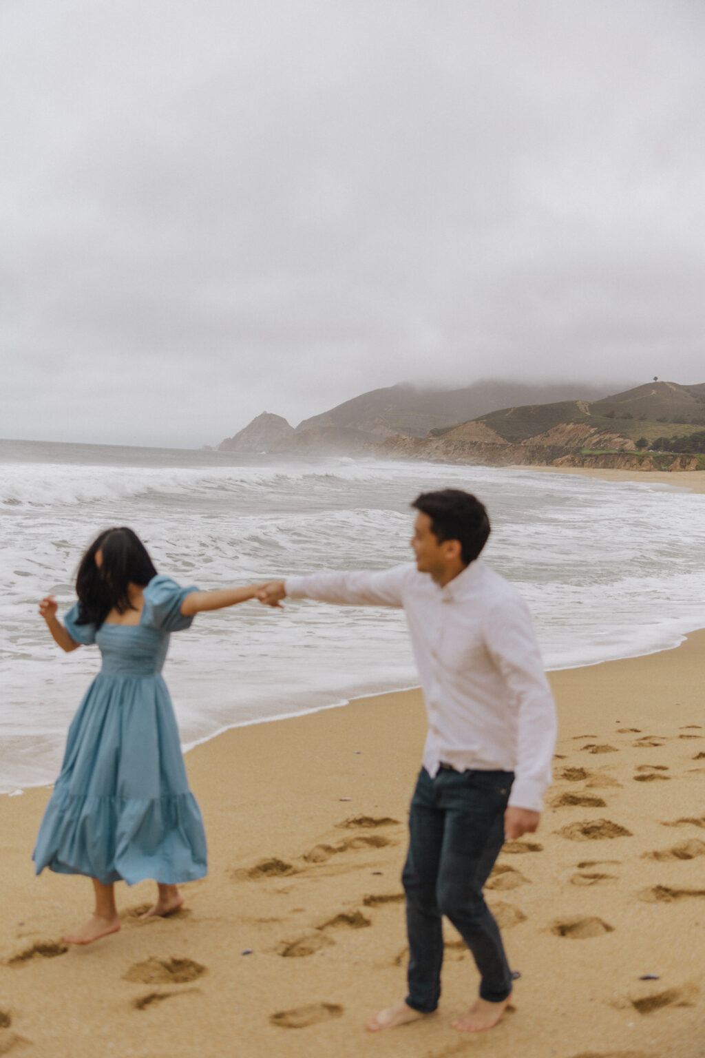 Montara Beach, California Engagement Session