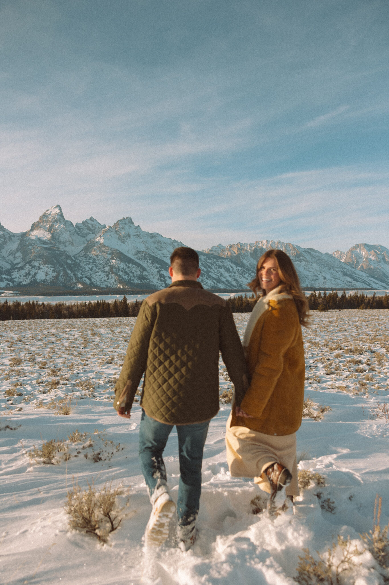 Grace & John's Engagement Photos at the Grand Tetons, WY - Julia Stroud ...